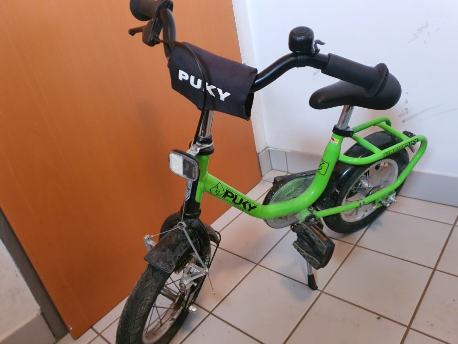 Puky Z2, zelen 12 col + pomožna kolesca in vodilo