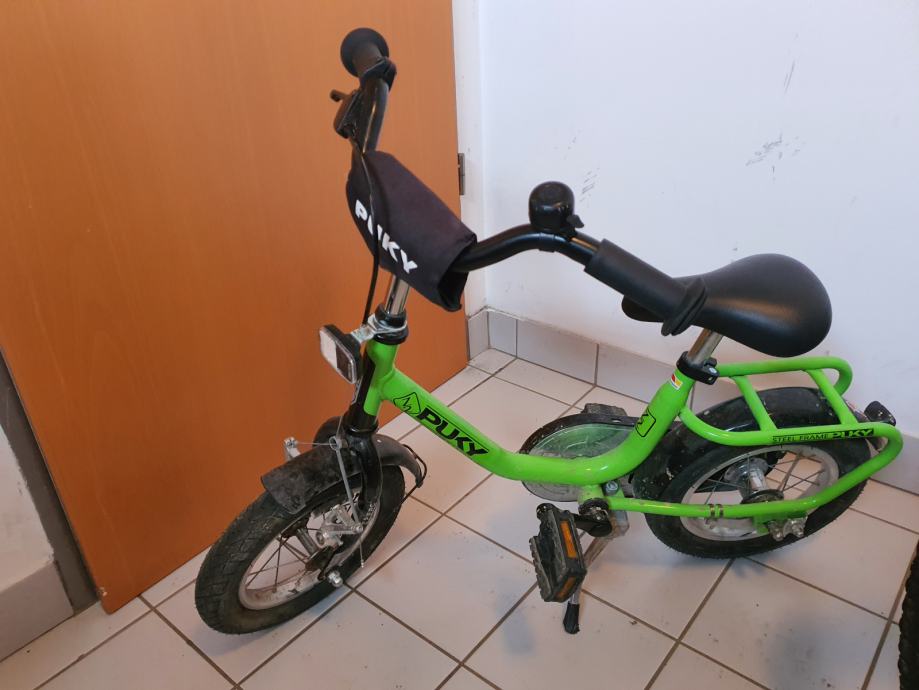 Puky Z2, zelen 12 col + pomožna kolesca in vodilo