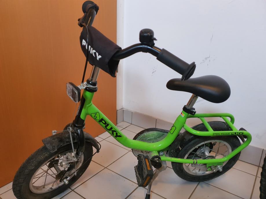 Puky Z2, zelen 12 col + pomožna kolesca in vodilo