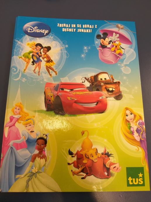 ODDANO_Album : ZBIRAJ IN SE IGRAJ Z DISNEY JUNAKI / KOMPLET