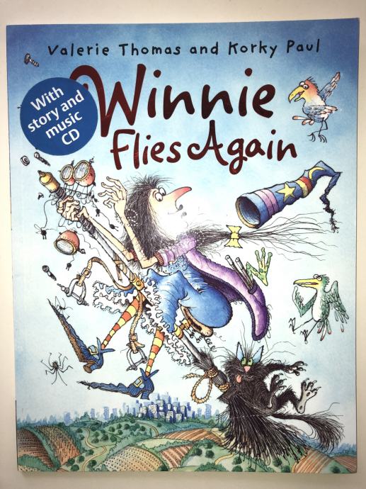 Angleška knjiga WINNIE FLIES AGAIN - Valerie Thomas