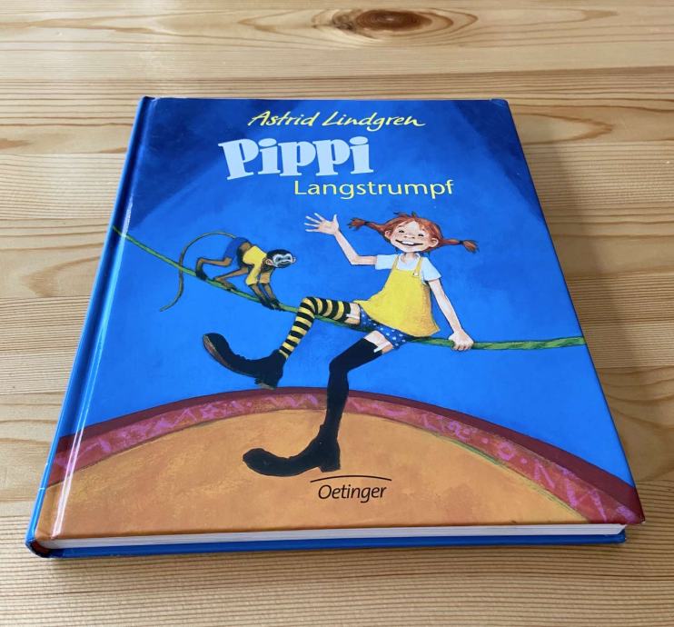 Astrid Lindgren: Pippi Langstrumpf, nemška otroška knjiga
