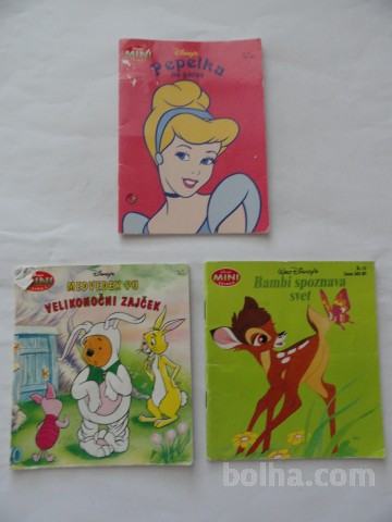 DISNEY,S MINI ZBIRKA, 3 KNJIGE