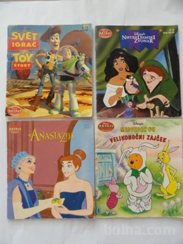 DISNEY,S MINI ZBIRKA, 4 KNJIGE