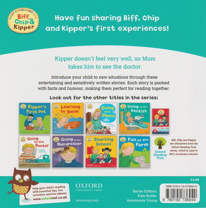 First Experiences with Biff, Chip and Kipper - 6 knjigic