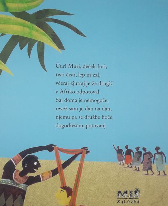 JURI MURI DRUGIČ V AFRIKI, Tone Pavček