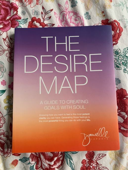 Knjiga angleška The Desire Map, Danielle Laporte, 2014