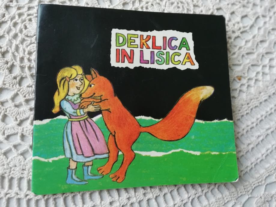 Knjiga iz zbirke Najdihojca Deklica in lisica