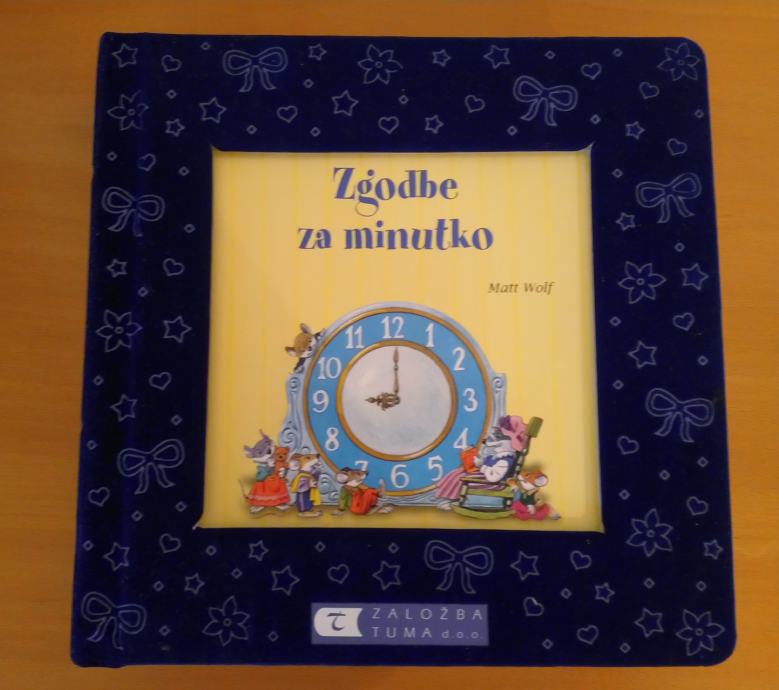 Knjiga Zgodbe za minutko