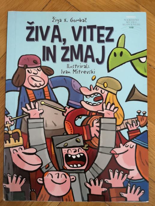 Knjige z zgodbami Žive iz muzeja - Žiga. X. Gombač