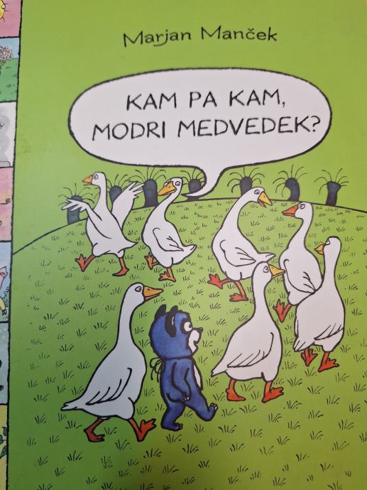MARJAN MANČEK KAM PA KAM, MODRI MEDVEDEK?