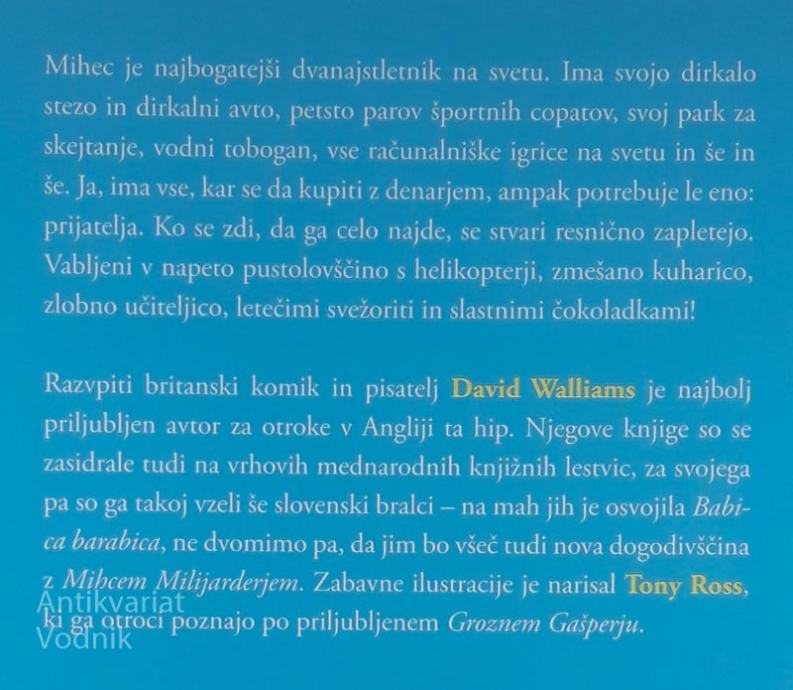 MIHEC MILIJARDER, David Williams