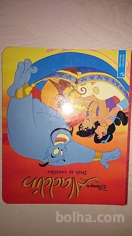 *Nepozabna knjiga Disney ALADDIN - ALADIN Duh iz svetilke - prodam
