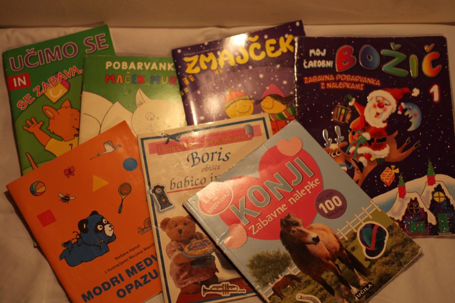 Pobarvanke, lepljenke, uganke ipd. (bp095)