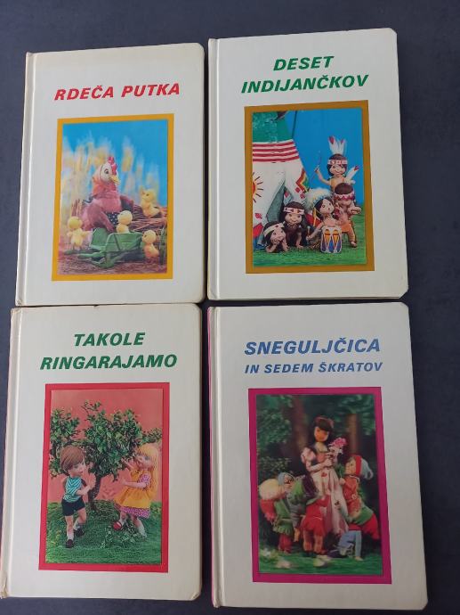 Rdeča putka , takole ringarajamo , sneguljčica , deset indijančkov