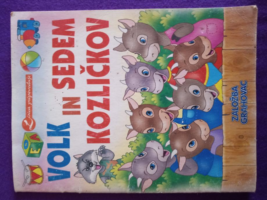 Slikanica Volk in sedem kozličkov