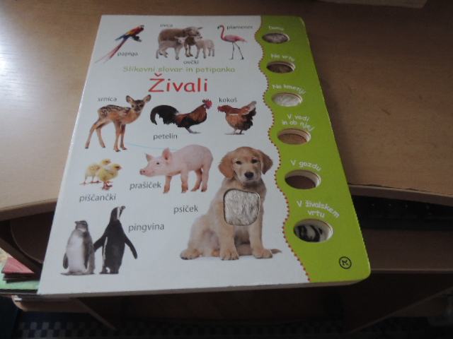 SLIKOVNI SLOVAR IN POTIPANKA ŽIVALI B. ZYCH MLADINSKA KNJIGA 2014