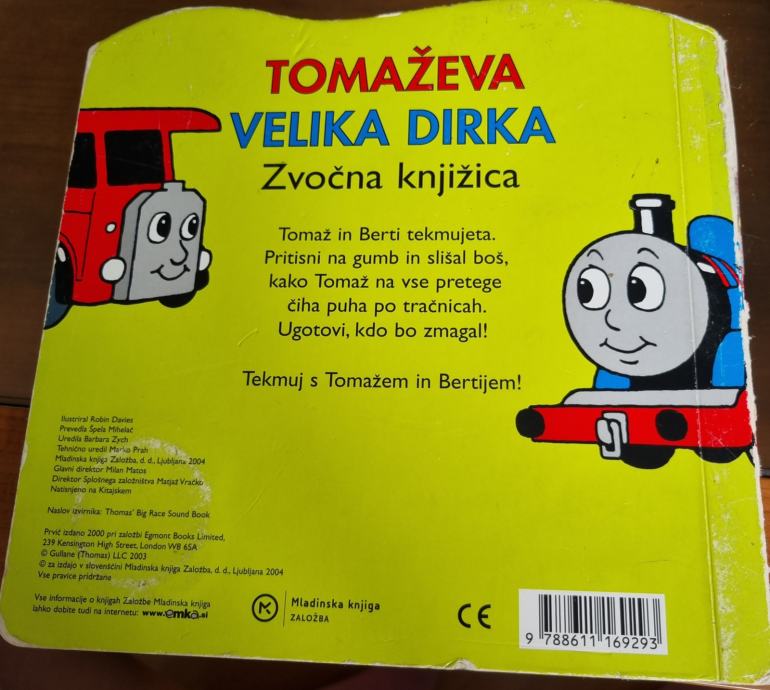 TOMAŽEVA VELIKA DIRKA