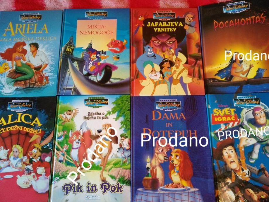Walt Disney otroške knjige, zbirka Classics