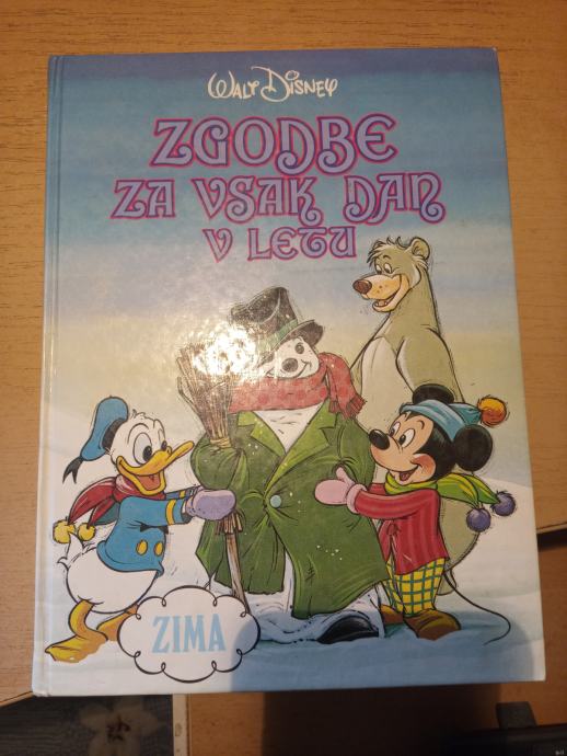 ZGODBE ZA VSAK DAN V LETU ZIMA W. DISNEY ZALOŽBA MLADINSKA KNJIGA 1990