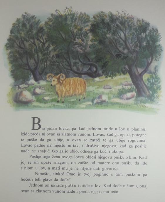 ZLATORUNI OVAN, narodna pripovijetka
