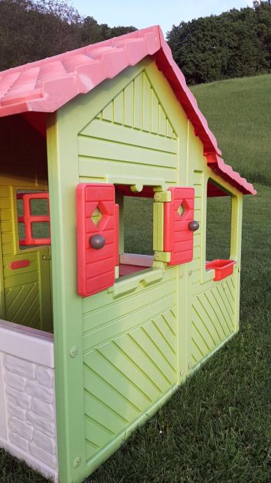 Prodaja se hiša : SMOBY otroška hiška Maison Floralie : 184 cm visoka*