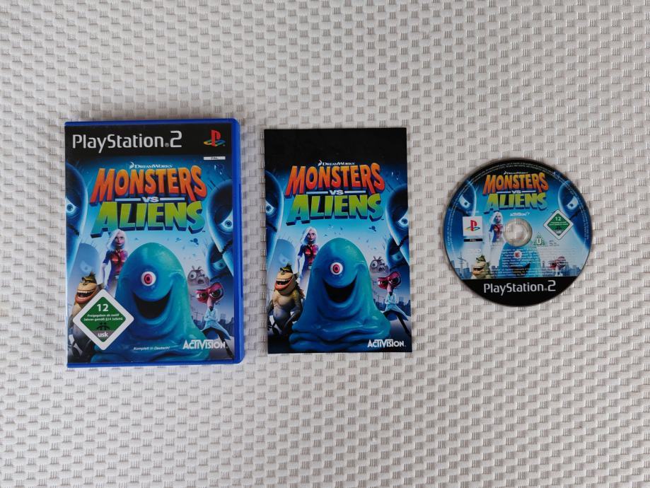 Monster Vs Aliens kot NOVO za Playstation 2 PS2 #418