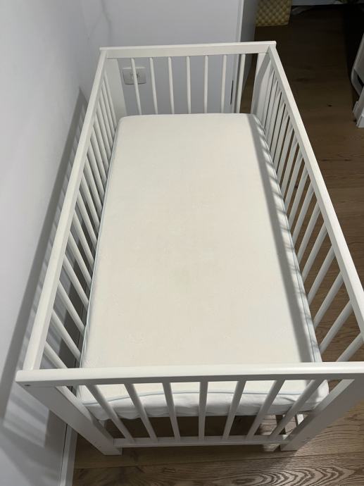 Otroška postelja IKEA GULLIVER, 60x120 cm z vzmetnico