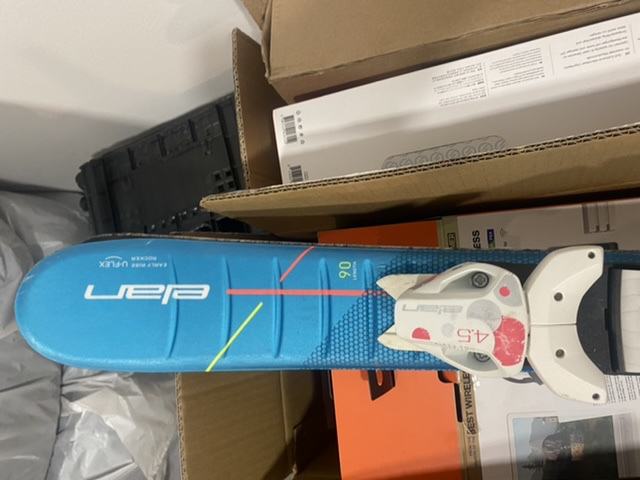 Elan jett starr u flex90 cm otroške smuči