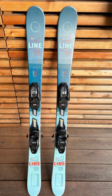 Otroške freestyle smuči Line Wallisch Shorty 119cm