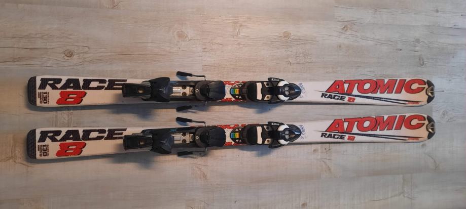 Otroške smuči Elan RC 130 in Atomic Race 8 130