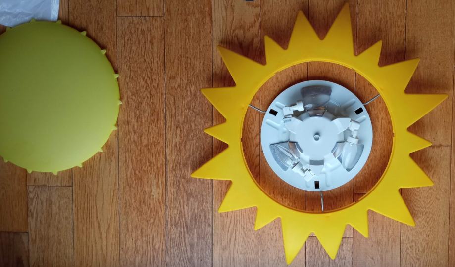 Svetilka Ikea sonce
