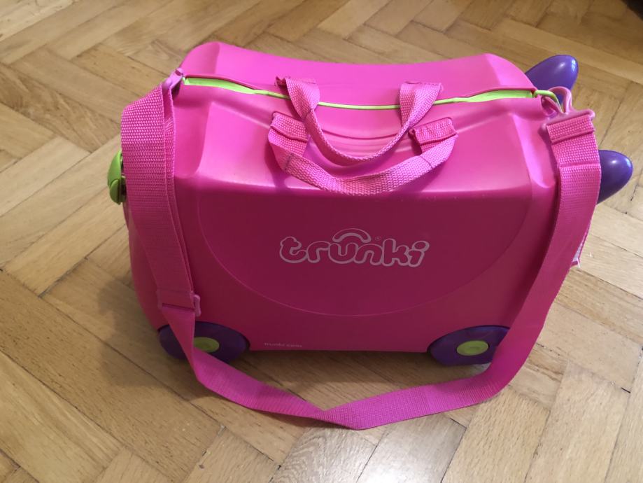 Potovalni kovček Trunki z vzglavnikom in odejo