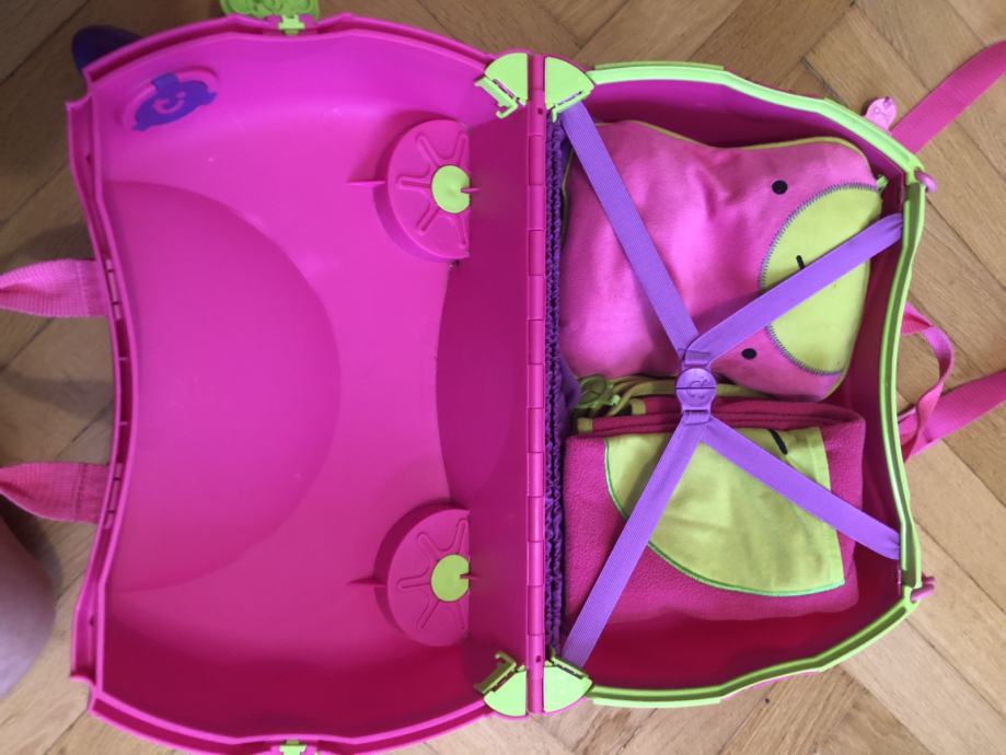 Potovalni kovček Trunki z vzglavnikom in odejo
