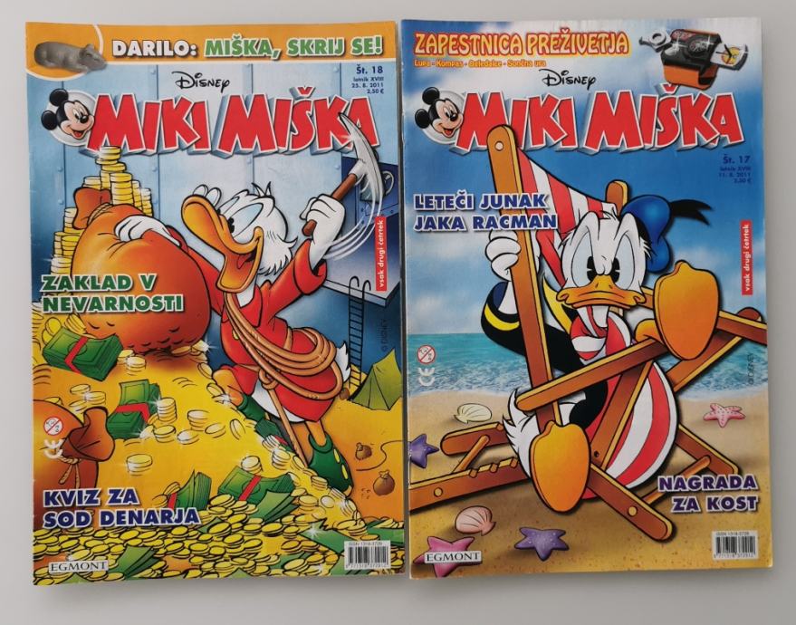 stari stripi: LEPO ohranjene Miki Miške (v slovenščini)