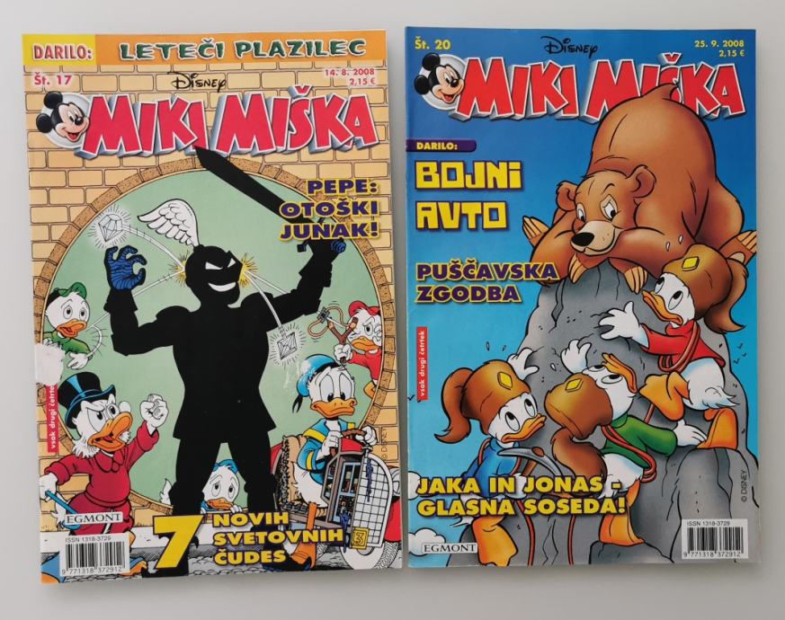 stari stripi: LEPO ohranjene Miki Miške (v slovenščini)