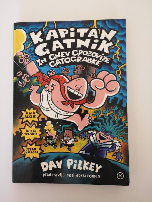 Strip KAPITAN GATNIK - Dav Pilkey