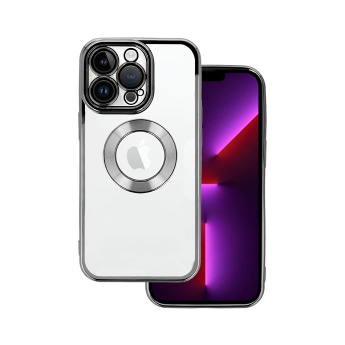 Gumiran zaščitni ovitek (TPU) Beauty Clear za Apple iPhone 15 Pro Blac