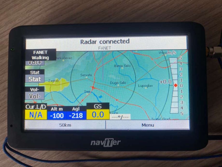 Naviter OUDIE 5 PRO instrument / vario - KOT NOVI!