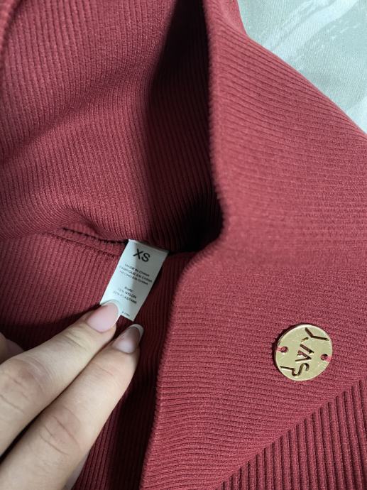 SWY ribbed wine red pajkice