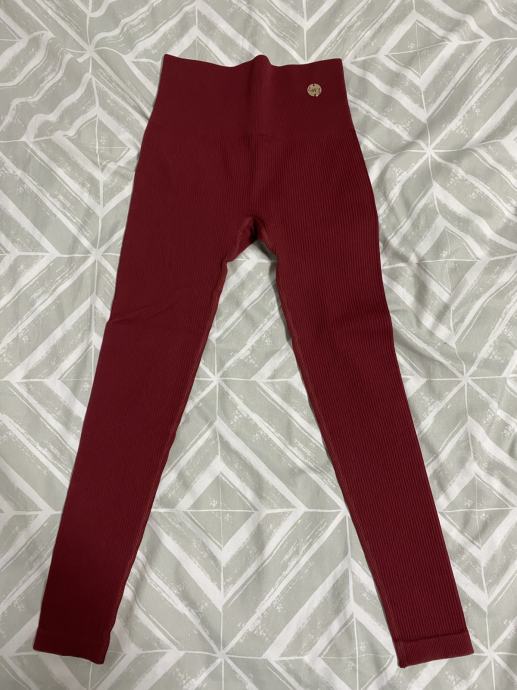 SWY ribbed wine red pajkice