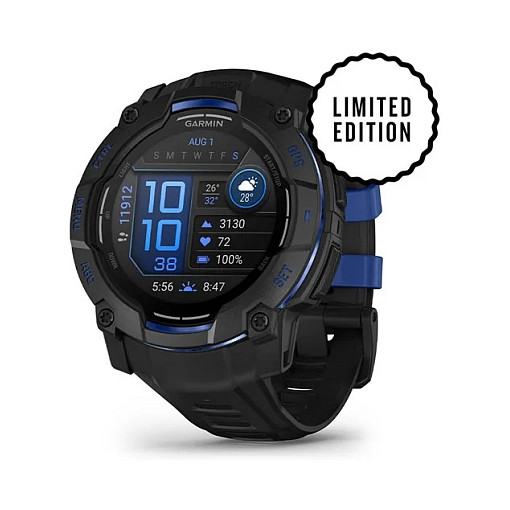 Garmin Instinct® AMOLED črne barve z zamenljivim silikonskim paščkom 2