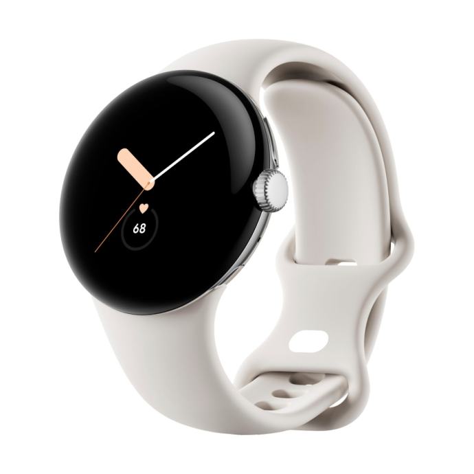 Google Pixel Watch 41mm WiFi Polished Silver/Chalk