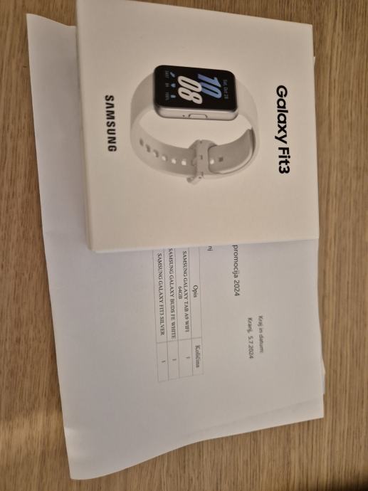 Samsung Galaxy Fit3 Silver