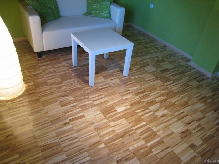 Lamelni parket - jesen rustik paralelni vez