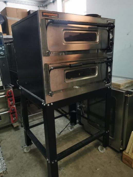 DVOJNA - DVOETAŽNA PIZZA PEČ Z MOBILNIM STOJALOM - LETO NAKUPA 2019