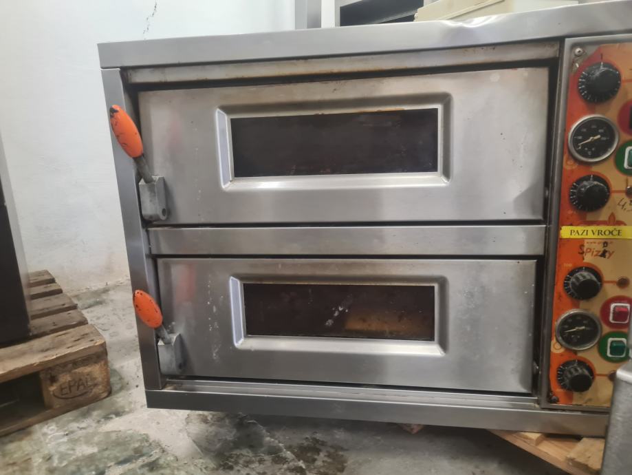 Pizza peč, pica peč, dvoetažna