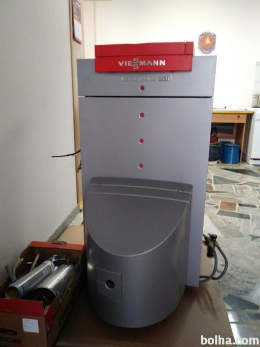 Pec Viessmann Vitorond 200 in zalogovnik Gorenje TCG 23 S
