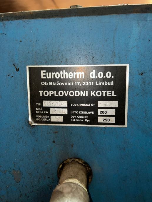 Peč na drva za centralno ogrevanje FERROTHERM, kotel na trda goriva