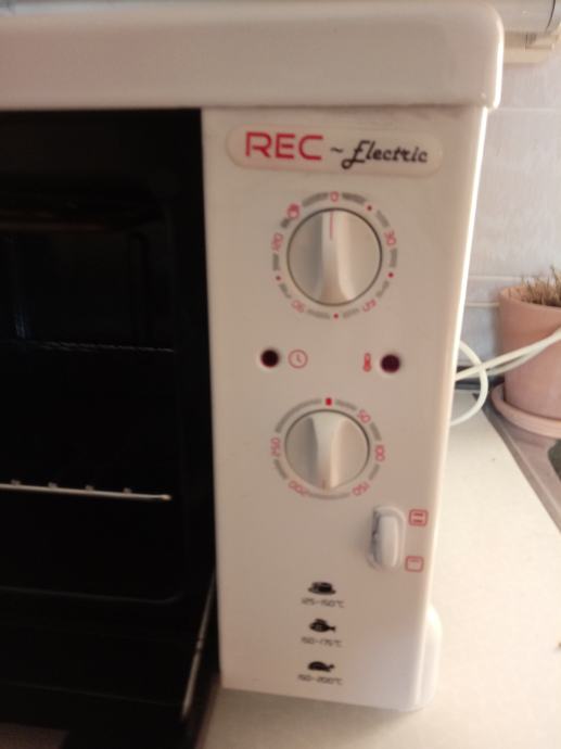 Prenosna mini pečica Rec - Electric 1503T